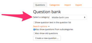 Create a Question Bank Question - Moodle User Guides